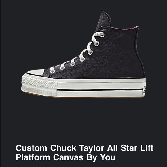 Converse | Shoes | Chuck Taylor All Star Platform Converse Custom ...